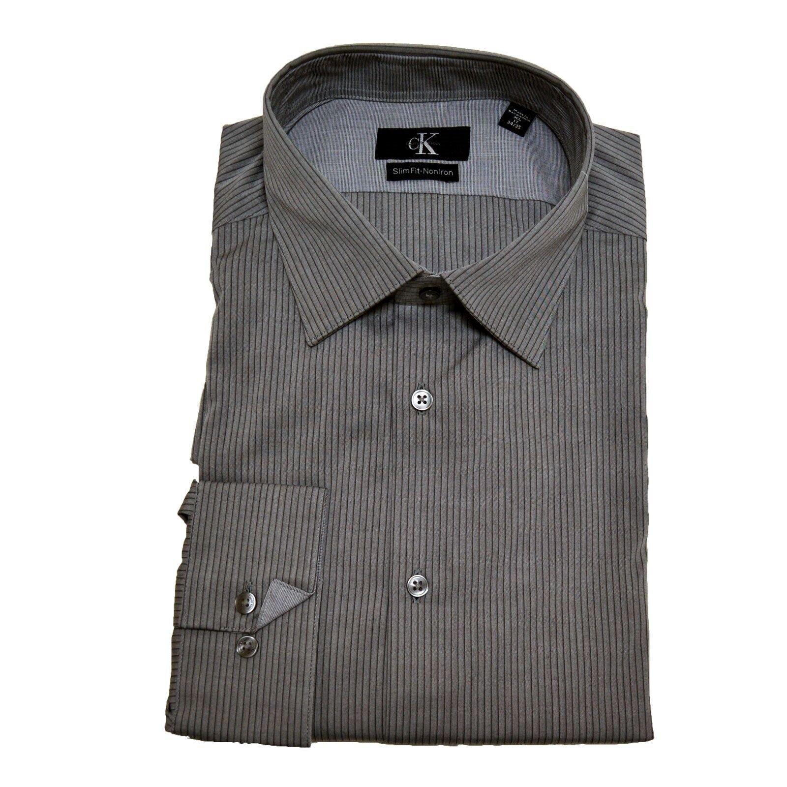 Calvin klein slim fit non iron dress shirt store