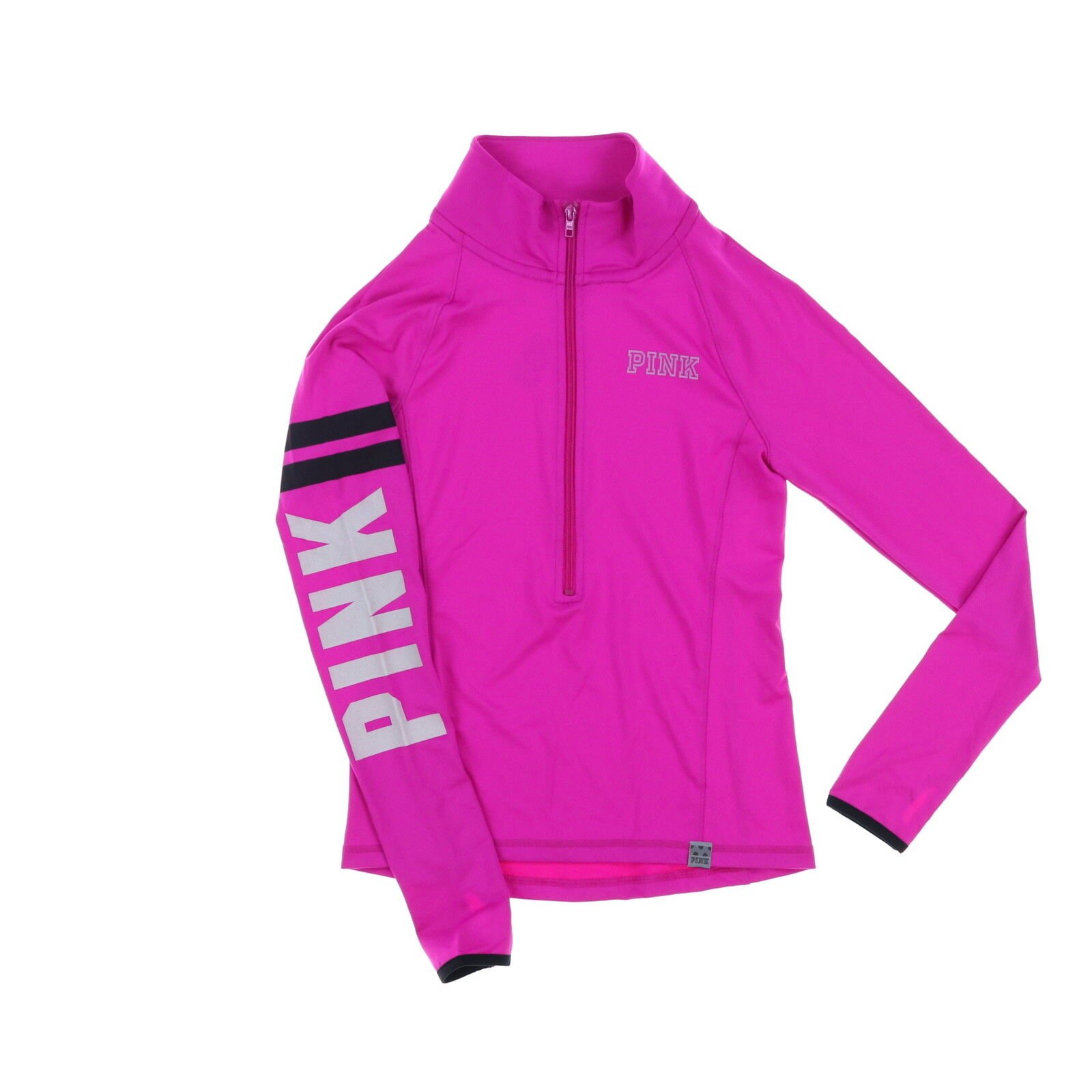 Victoria's Secret Pink Pullover Top Half Zip Ultimate Athletic Sport ...