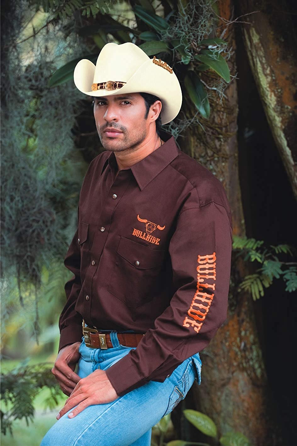 Bullhide Men's Team Logo Long Sleeve Shirt | eBay