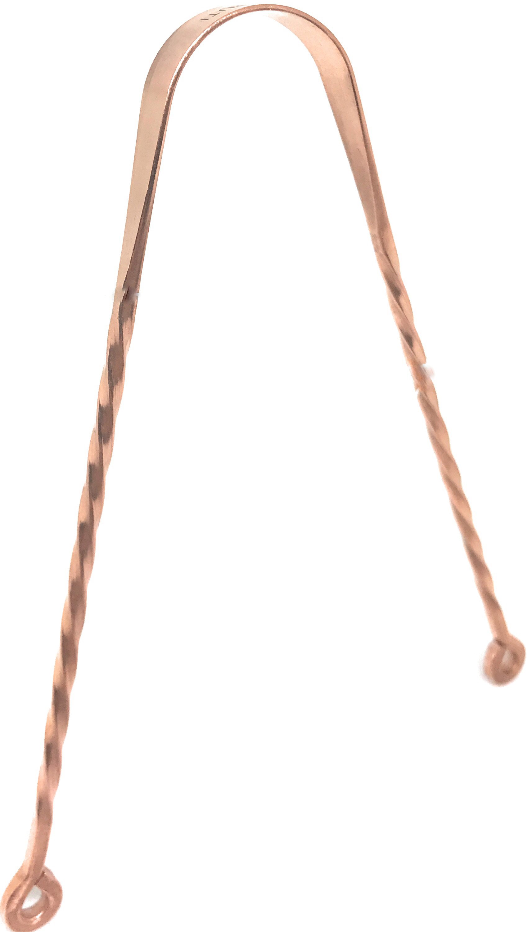 Karma Pure Copper Ring Handle Tongue Scraper Cleaner Pack Of 1 | eBay