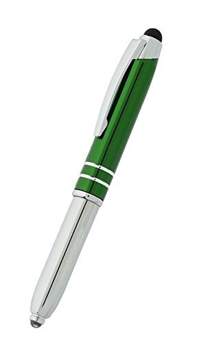 SyPen Stylus Pen for Touchscreen Devices+ LED Flashlight+ Ballpoint Pen ...