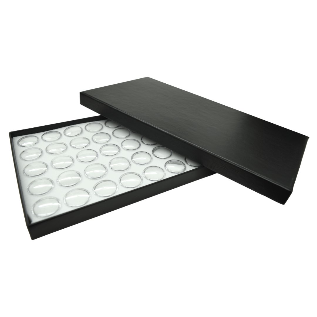 Novel Box Jewelry Gemstone Cardboard Display Case and Lid with Gem Jar ...