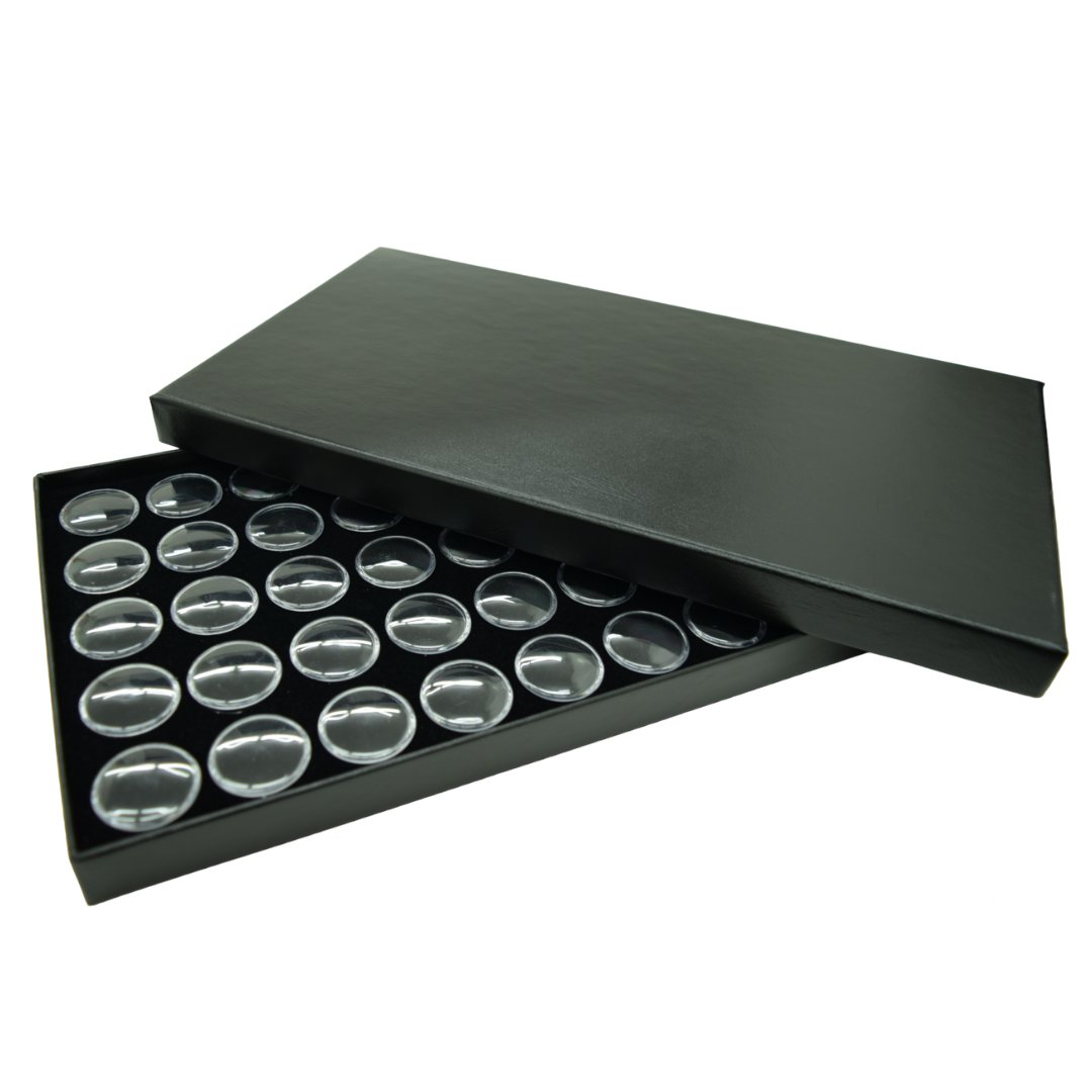 Novel Box Jewelry Gemstone Cardboard Display Case and Lid with Gem Jar ...