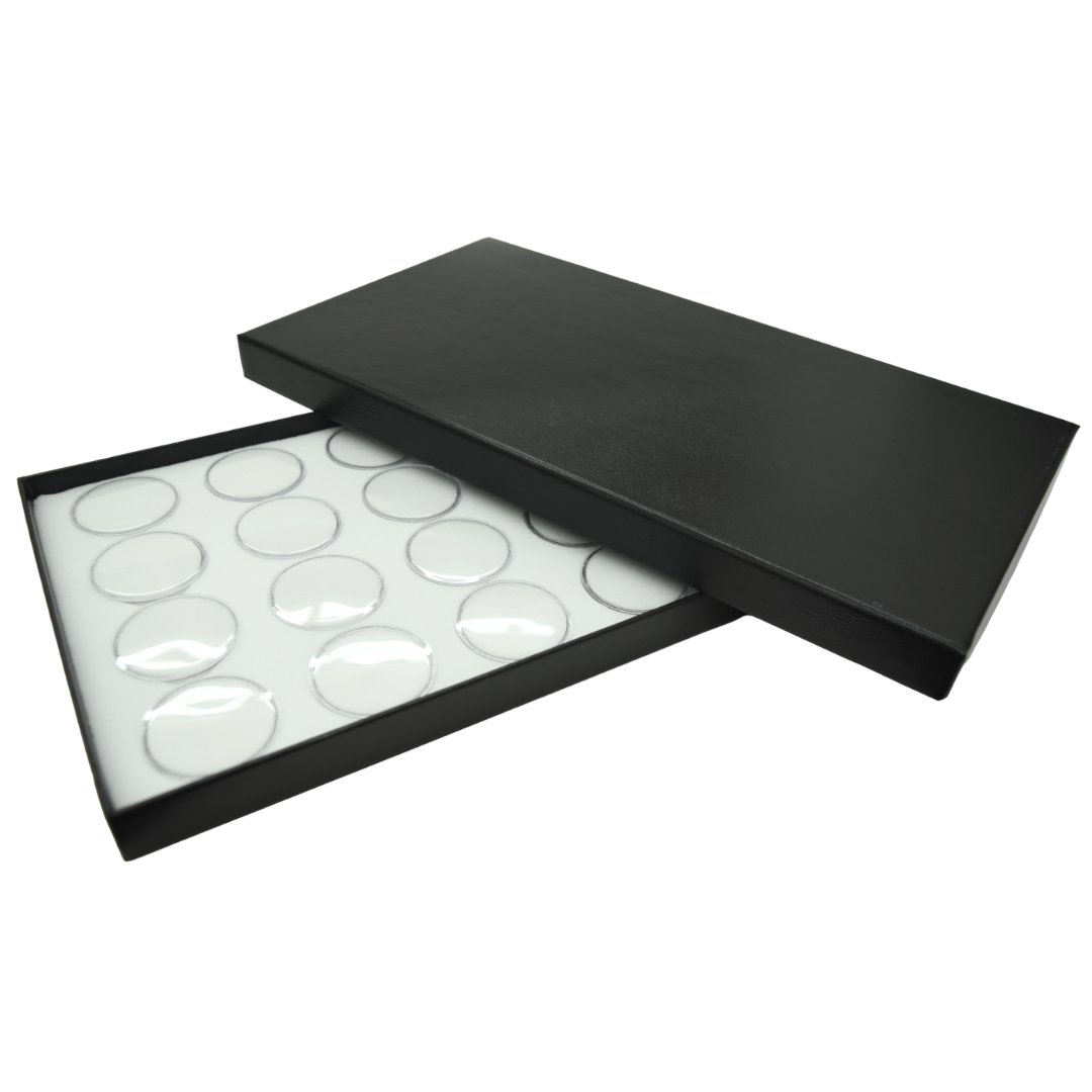 Novel Box Jewelry Gemstone Cardboard Display Case and Lid with Gem Jar ...