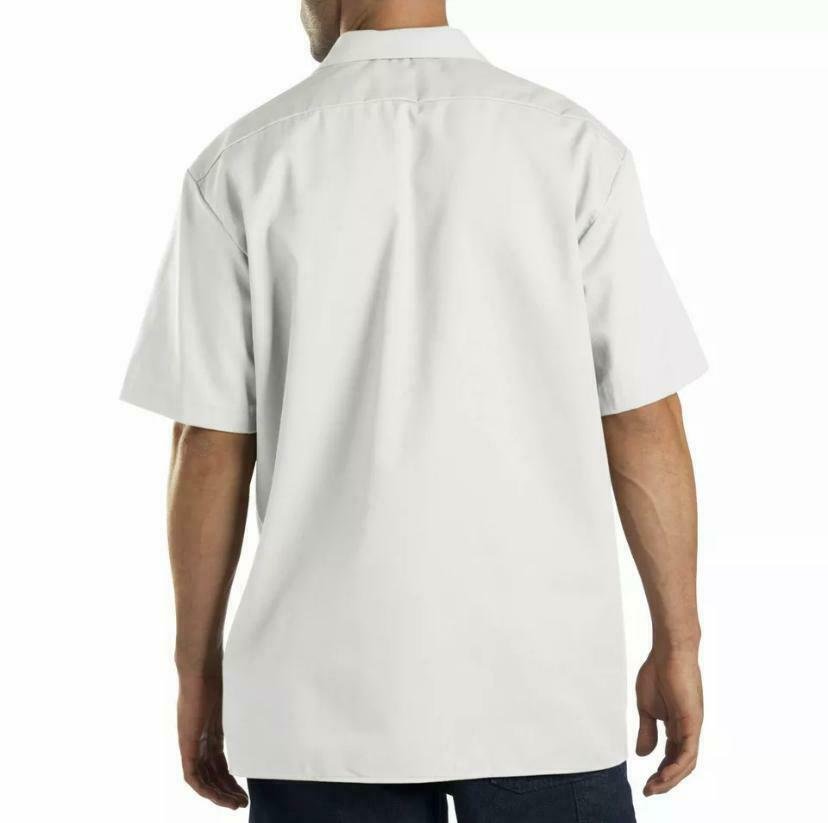 Dickies 1574 Mens Work Shirt Original Fit Button Down Short Sleeve