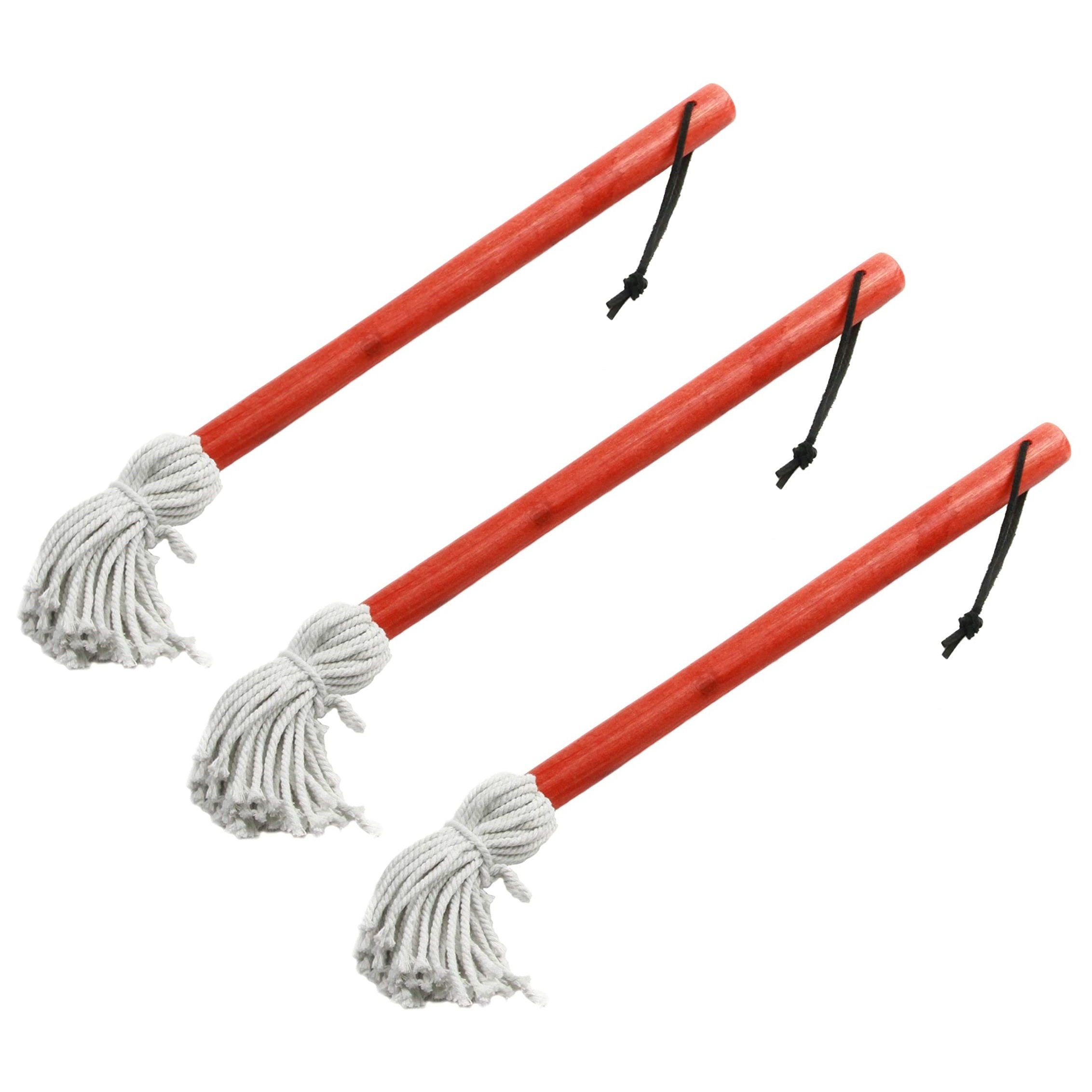 Chef Craft BBQ Barbecue Basting Sauce Mop w/ 13" Long Wood Handle ...