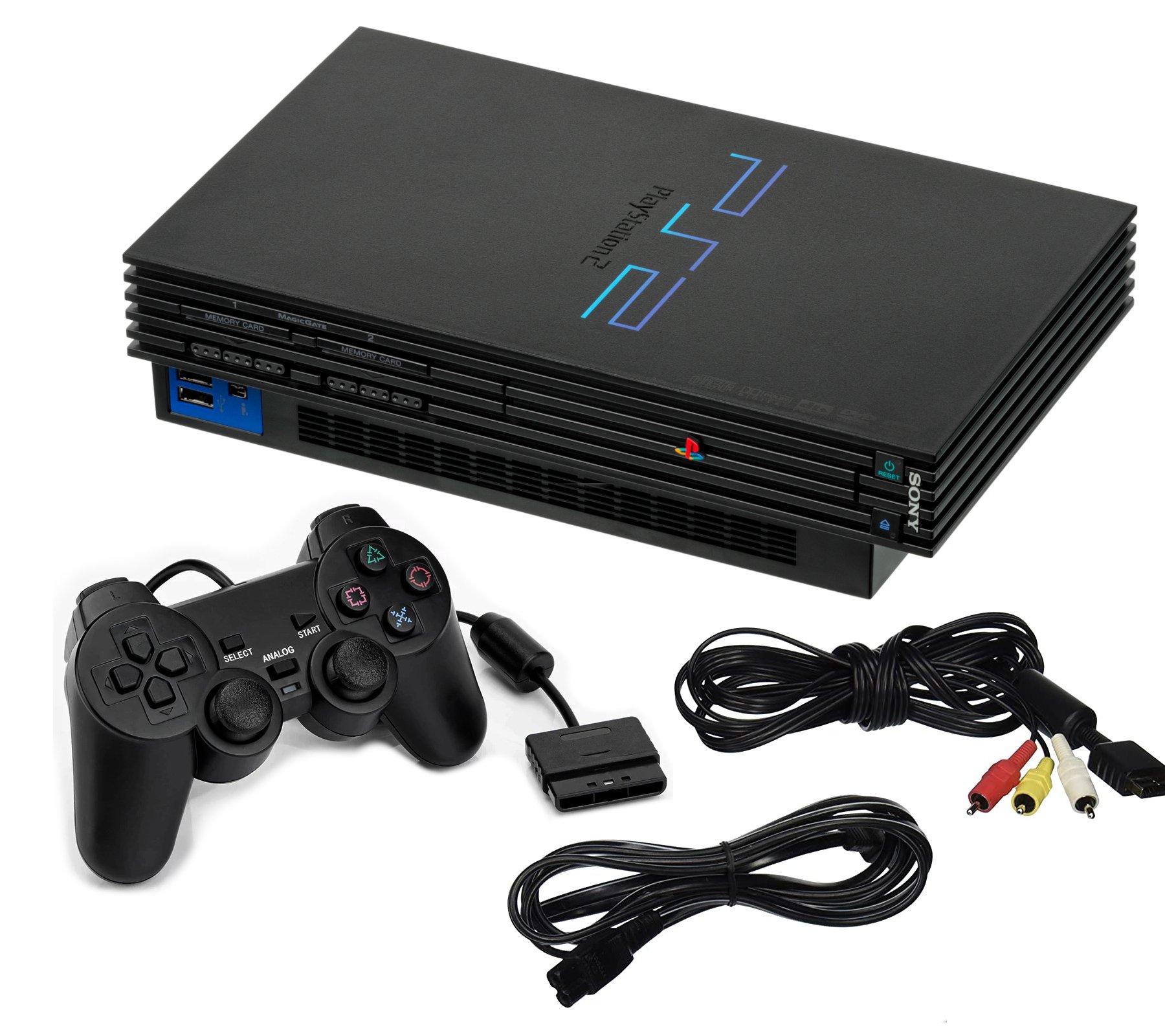 Authentic PlayStation 2 PS2 Console Black + Pick Your Bundle | eBay