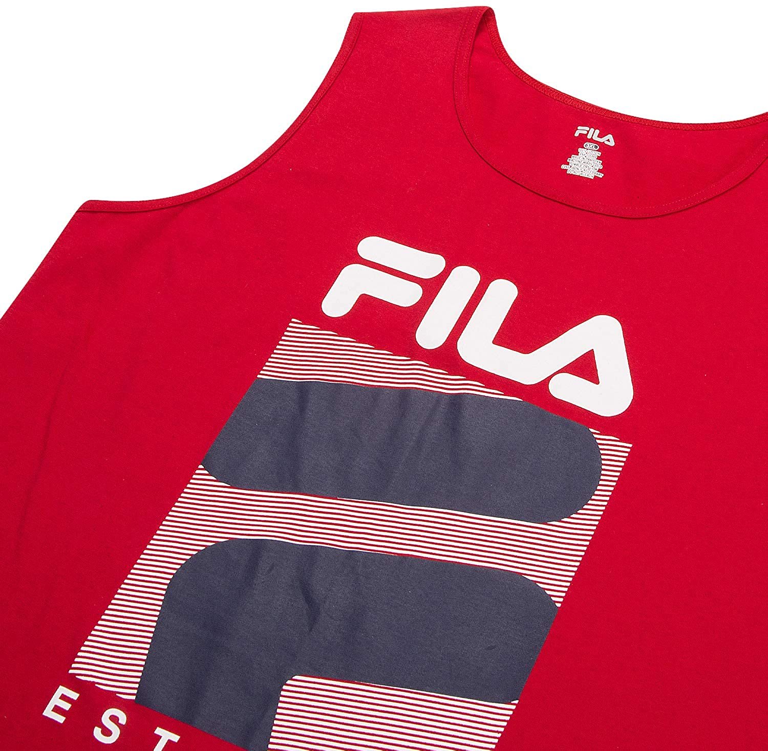 Fila Men's Big and Tall Tank Top - Sleeveless Shirt Big & Tall Men's ...