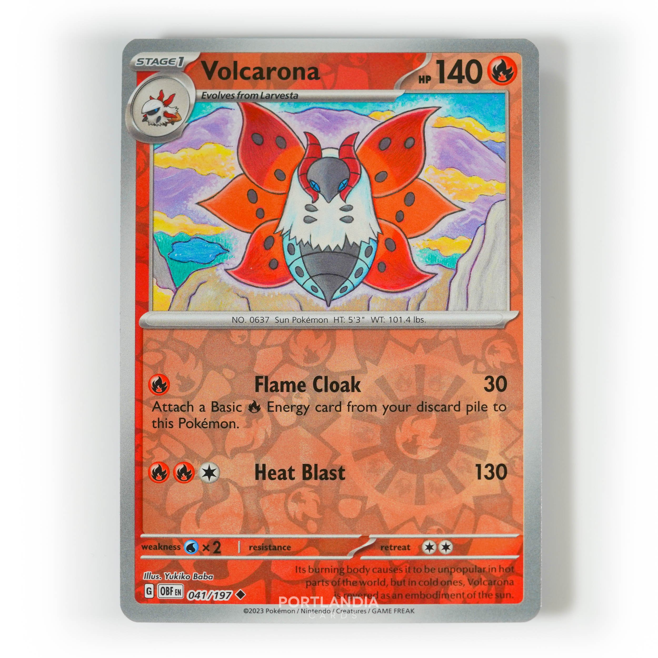 Pokemon - Obsidian Flames - Reverse Holo Cards - Scarlet & Violet ...